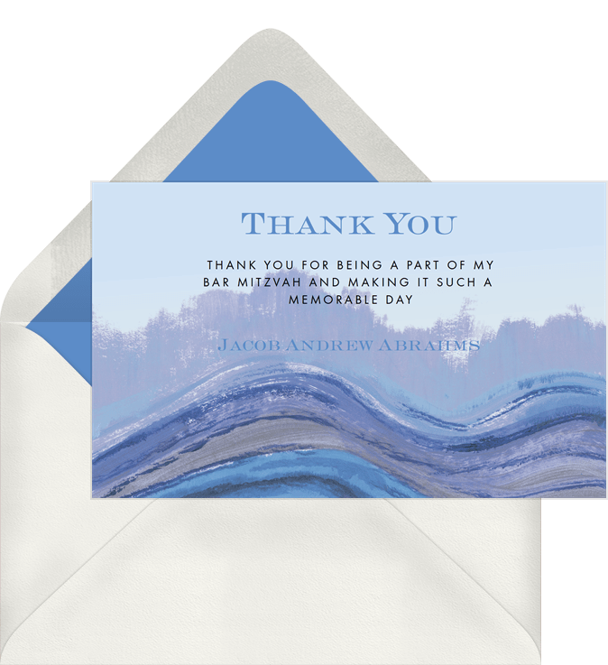 Impressionist Landscape Thank You Notes | Greenvelope.com