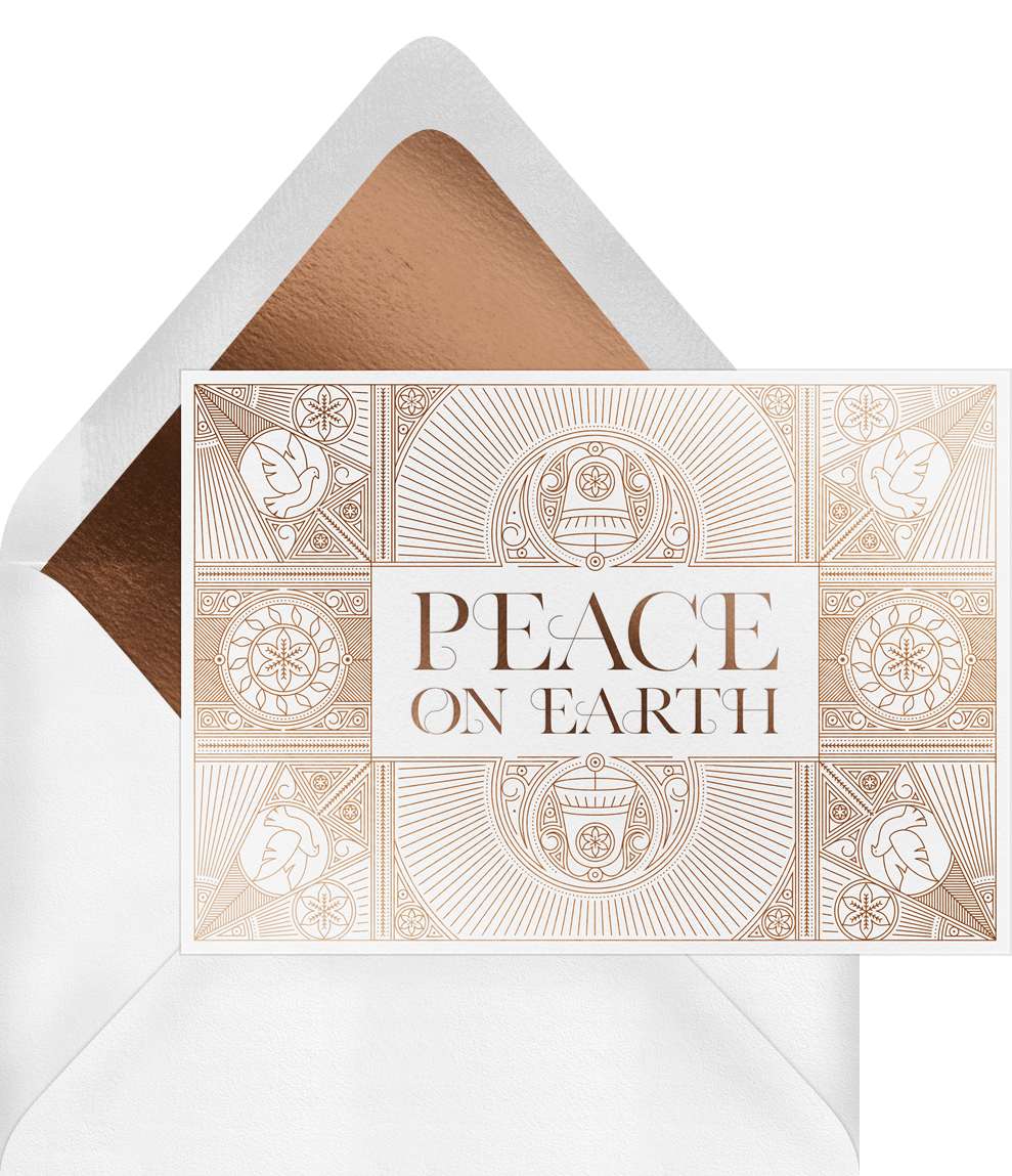 Intricate Peace Cards | Greenvelope.com