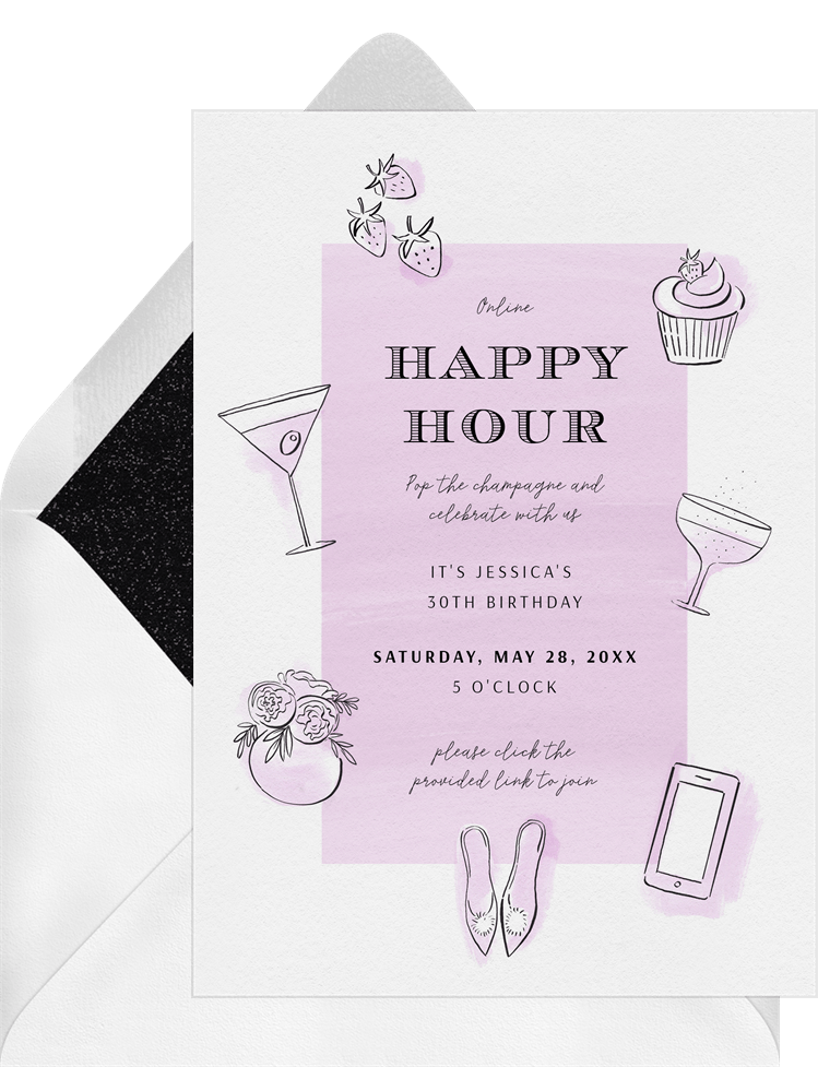 Ladies Happy Hour Invitations | Greenvelope.com