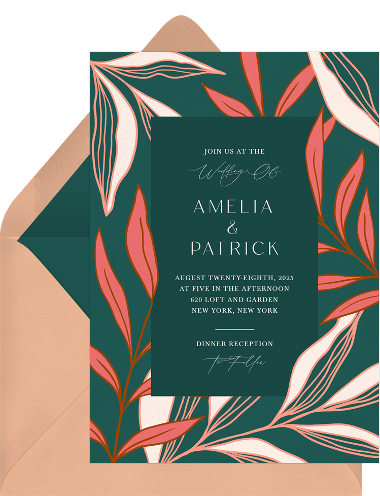 Designs Invitation in Invitations | Greenvelope.com