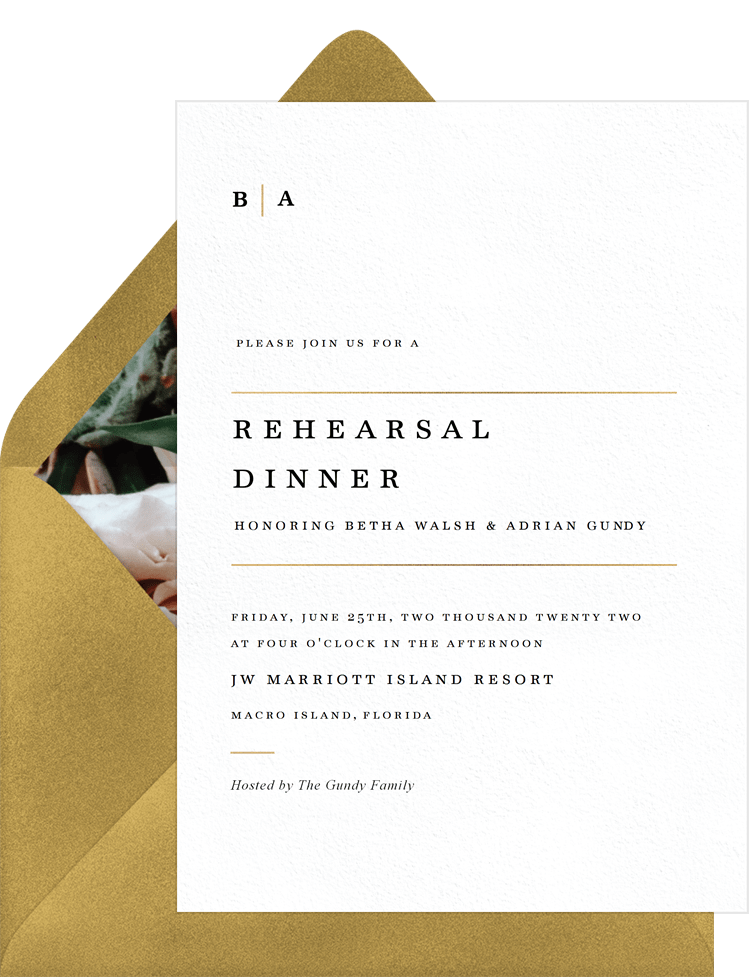 Modern Type Invitations | Greenvelope.com