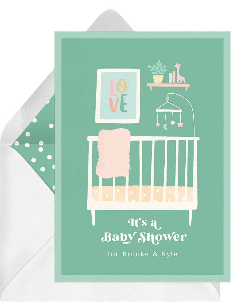 Nursery Scene Invitations | Greenvelope.com