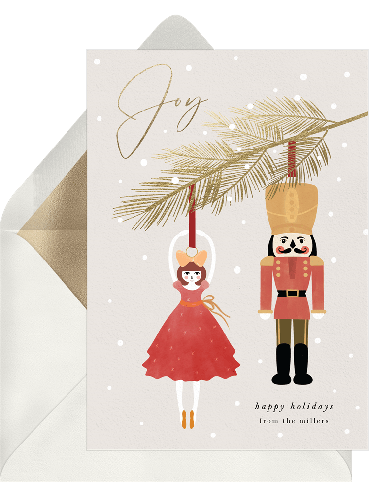 Nutcracker Characters Cards | Greenvelope.com