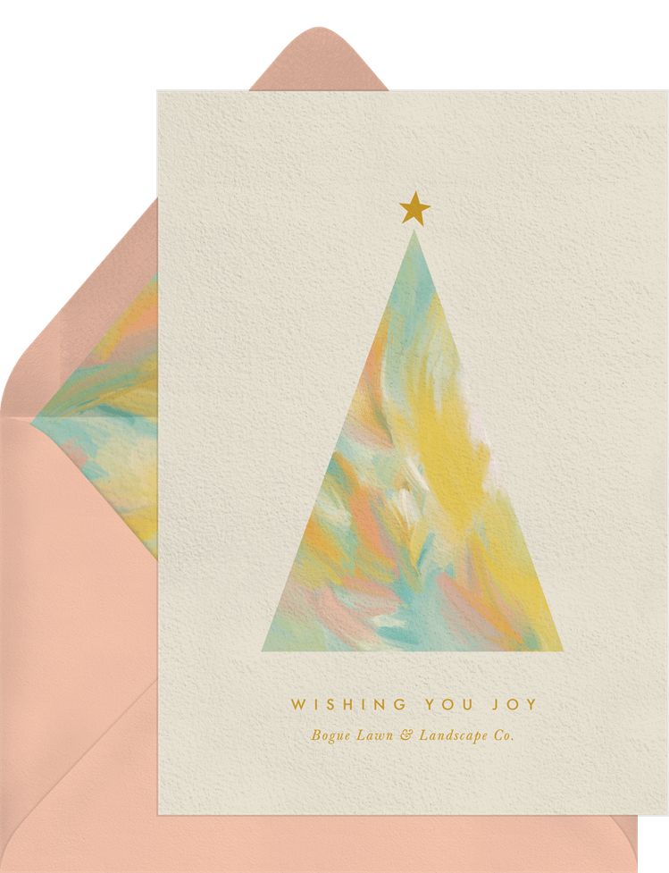 Painted Tree Cards | Greenvelope.com