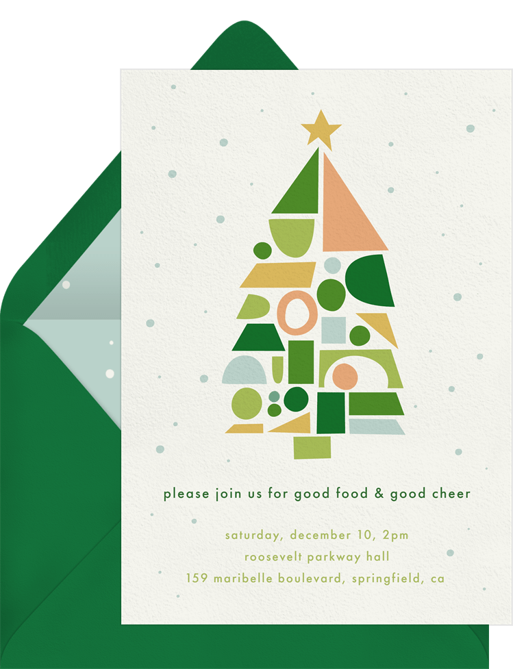 Paper Cut Tree Invitations | Greenvelope.com