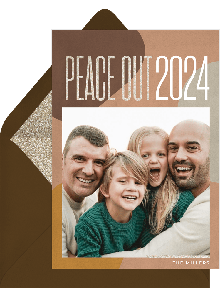 Peace Out Cards | Greenvelope.com