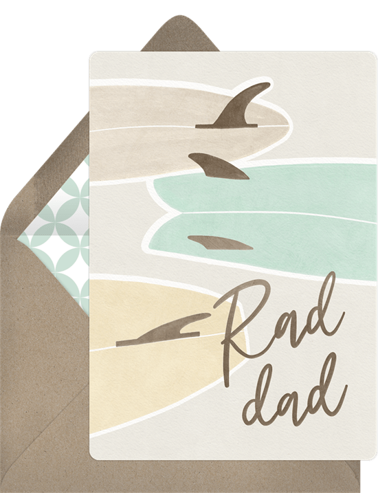 Rad Dad Cards | Greenvelope.com
