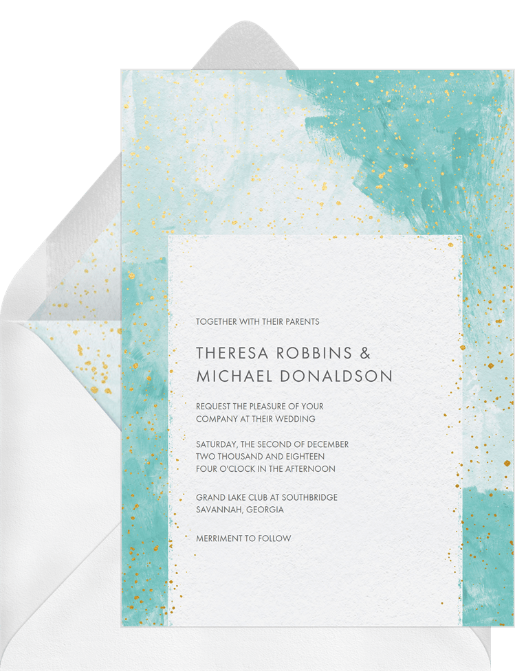 Simple Color Invitations | Greenvelope.com