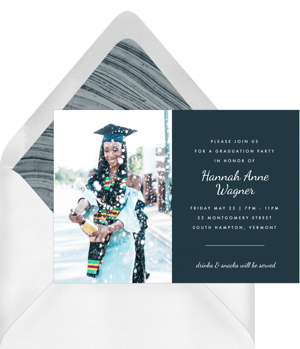 Simple Script Invitations | Greenvelope.com