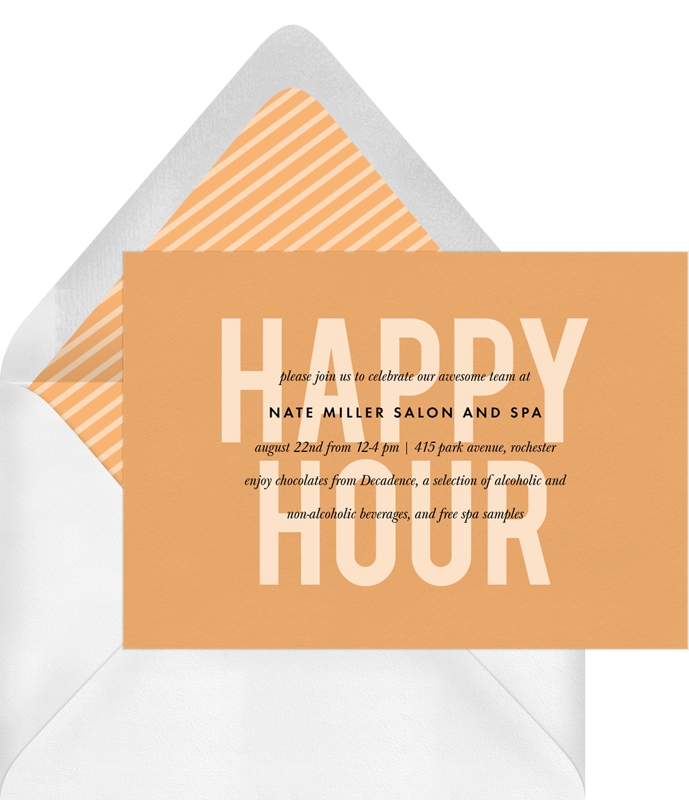 Simple Statement Invitations | Greenvelope.com