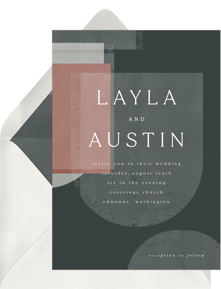 Soft Textures Invitations | Greenvelope.com