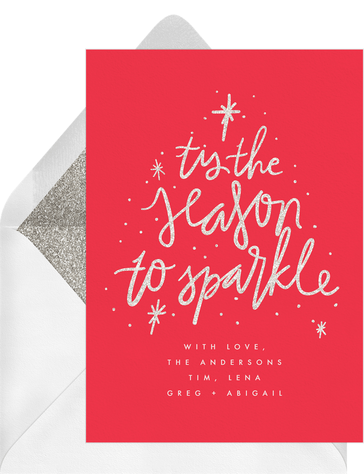 Sparkle Season Cards | Greenvelope.com
