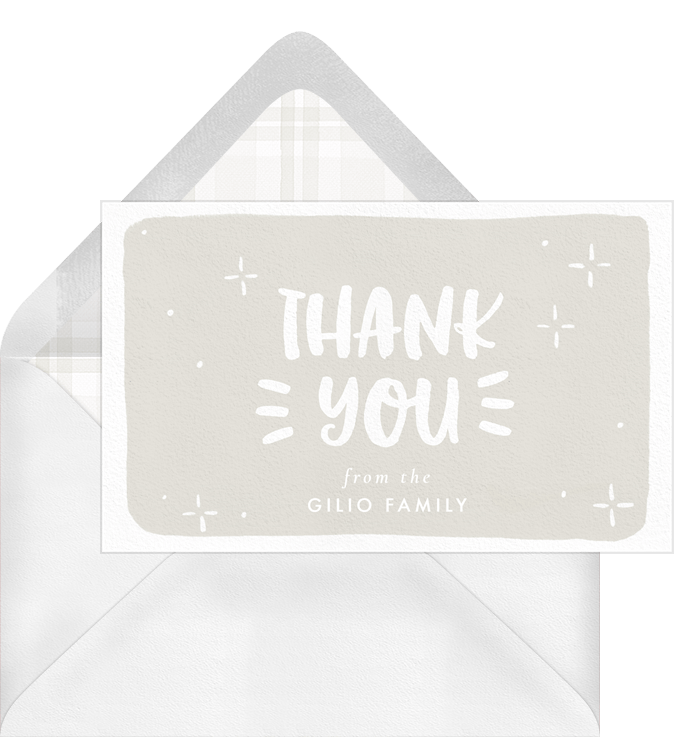 Stacker Toy Thank You Notes | Greenvelope.com