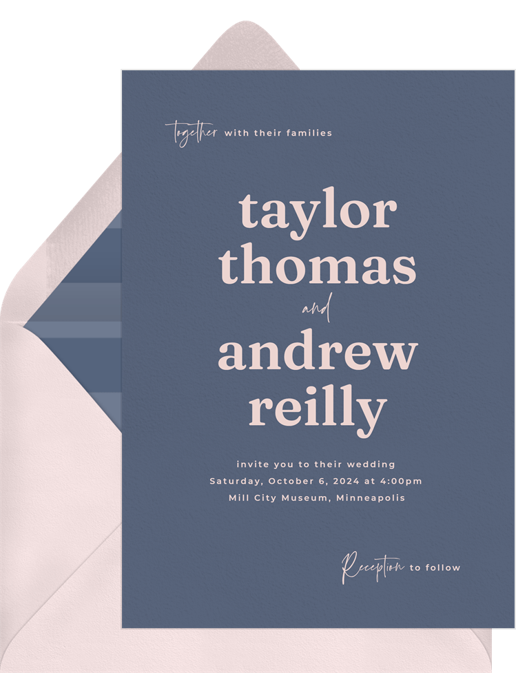 Stated Union Invitations | Greenvelope.com