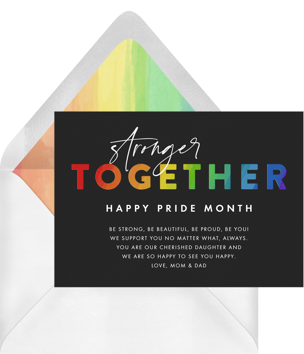 Stronger Together Cards | Greenvelope.com