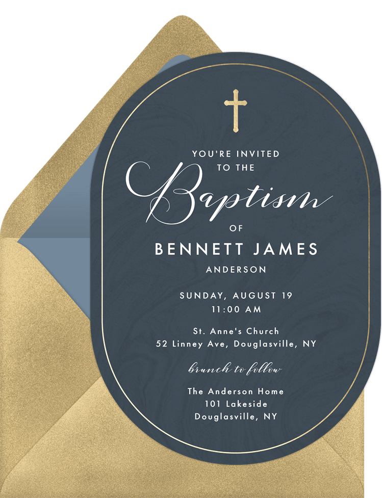 Sweet Blessing Invitations | Greenvelope.com