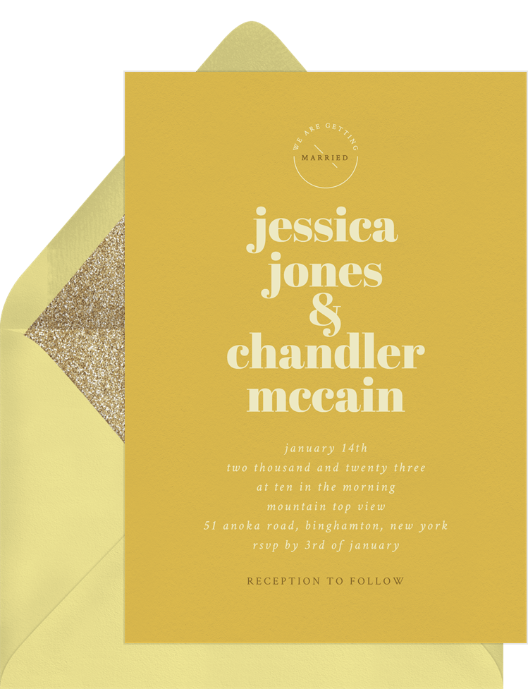 Take Center Stage Invitations | Greenvelope.com