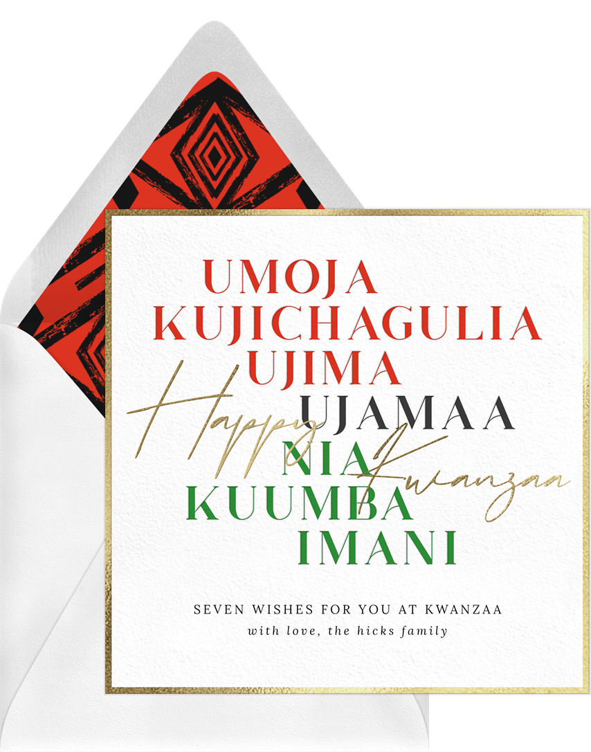 The Seven Principles Cards | Greenvelope.com