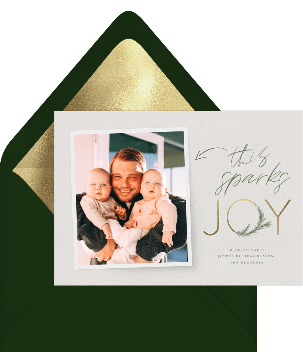 This Sparks Joy Cards | Greenvelope.com