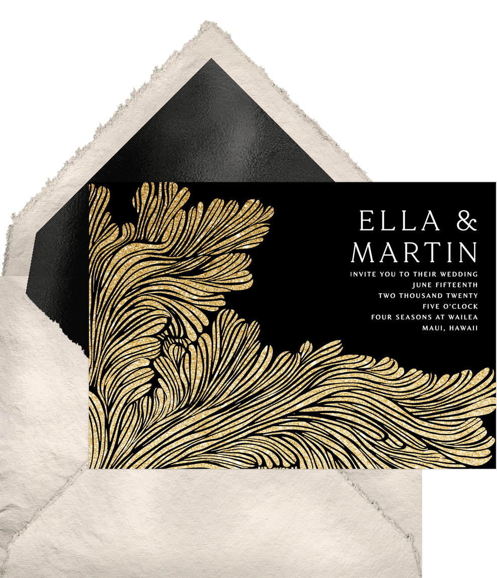 Tidal Wave Invitations | Greenvelope.com