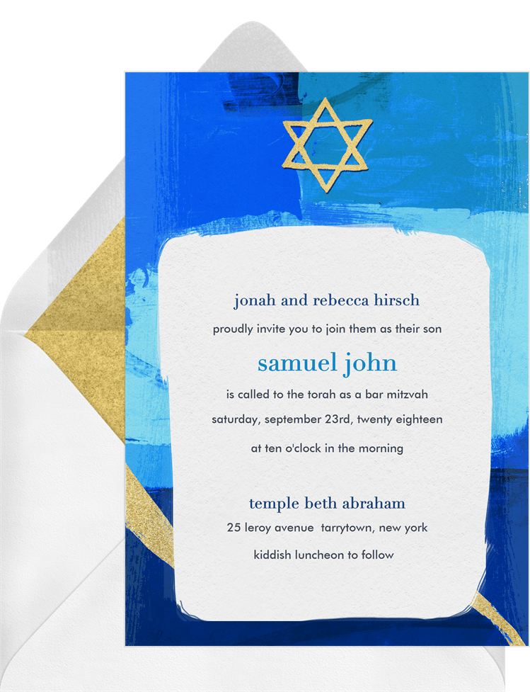 Touch Of Glitter Invitations | Greenvelope.com