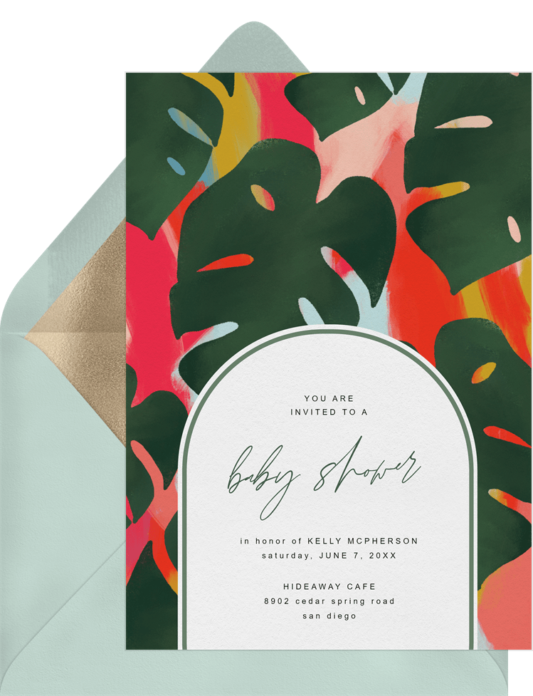 Tropical Palms Invitations | Greenvelope.com