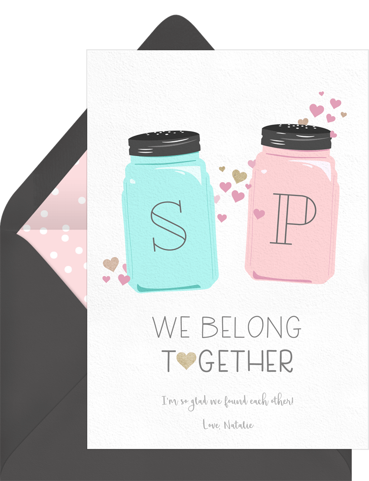 We Belong Together Cards | Greenvelope.com