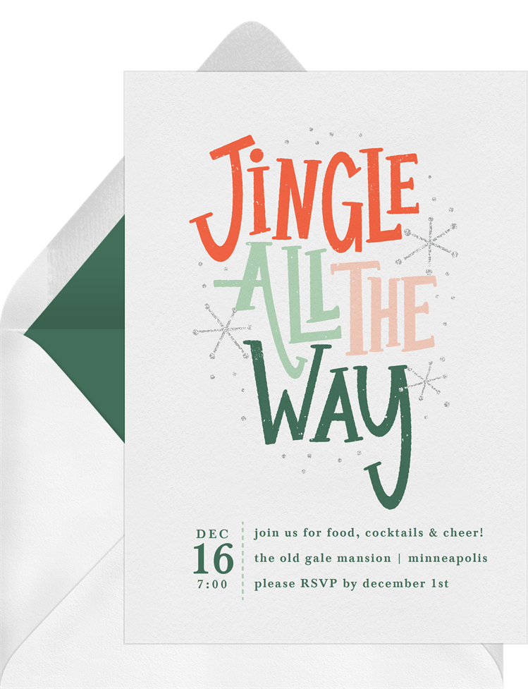 Whimsy All The Way Invitations | Greenvelope.com